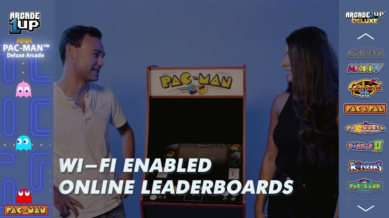 PAC-MAN is Back with a Vengeance on the Deluxe Arcade Machine by Arcade1Up!