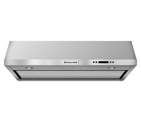 KitchenAid 36" Stainless Canopy Hood KVWB406DSS | Abt