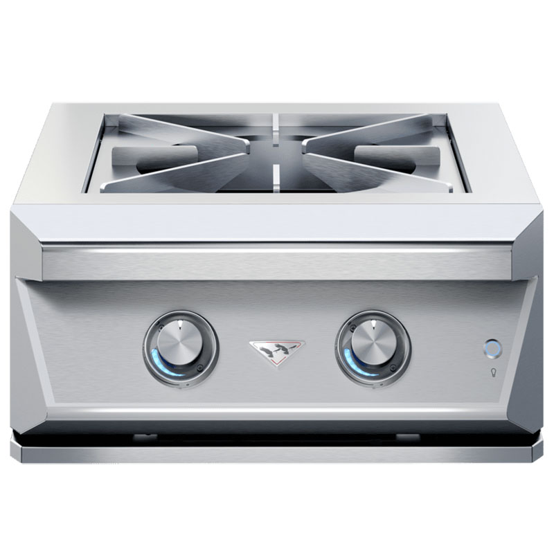 Twin Eagles 24-Inch Natural Gas Power Burner in Stainless Steel ...