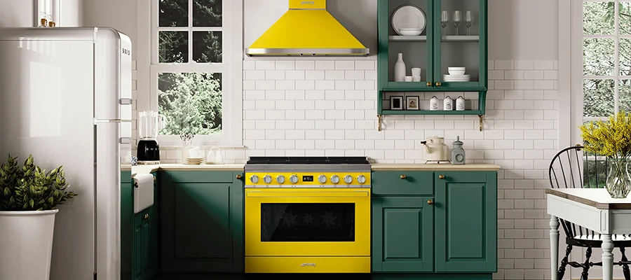 How To Add Colorful Kitchen Appliances To Your Home