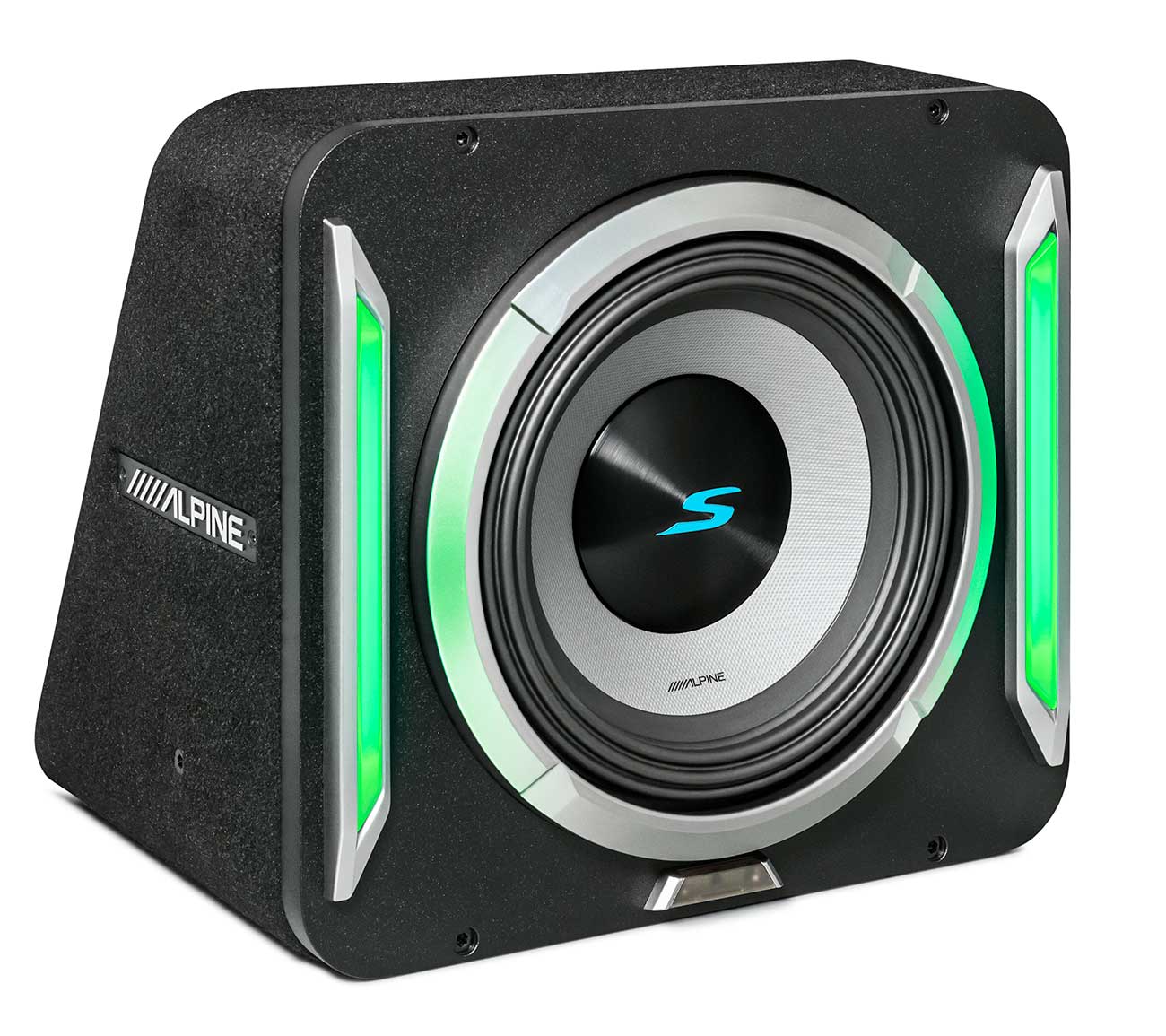 Alpine Preloaded Subwoofer Enclosure 10-Inch - S2SB10 | Abt
