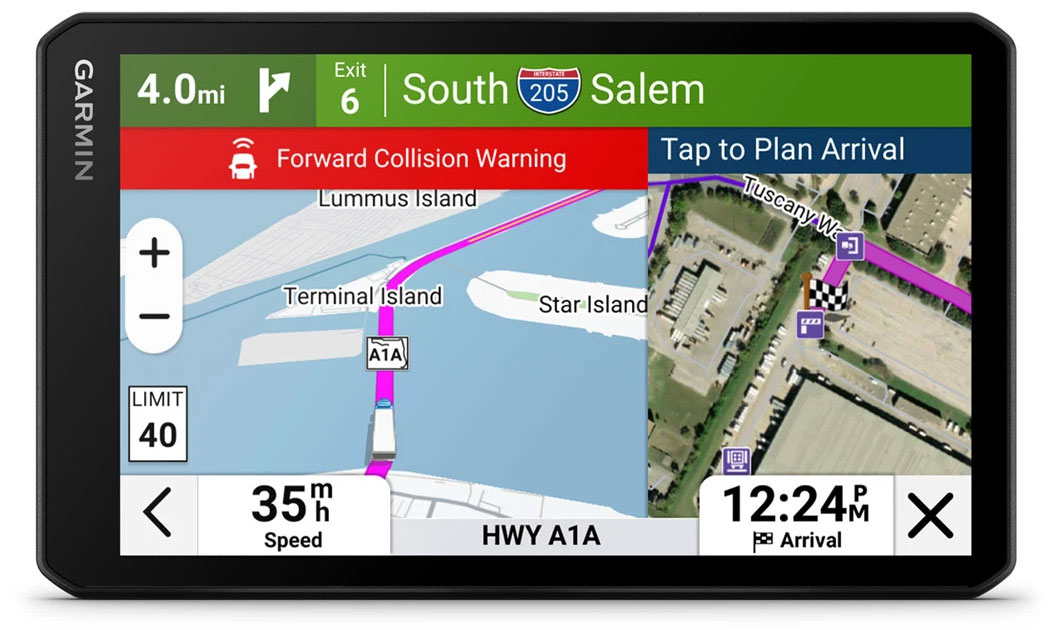 Garmin dezlCam OTR725 Trucking GPS 7" w/ Dash Cam - 010-02927-00
