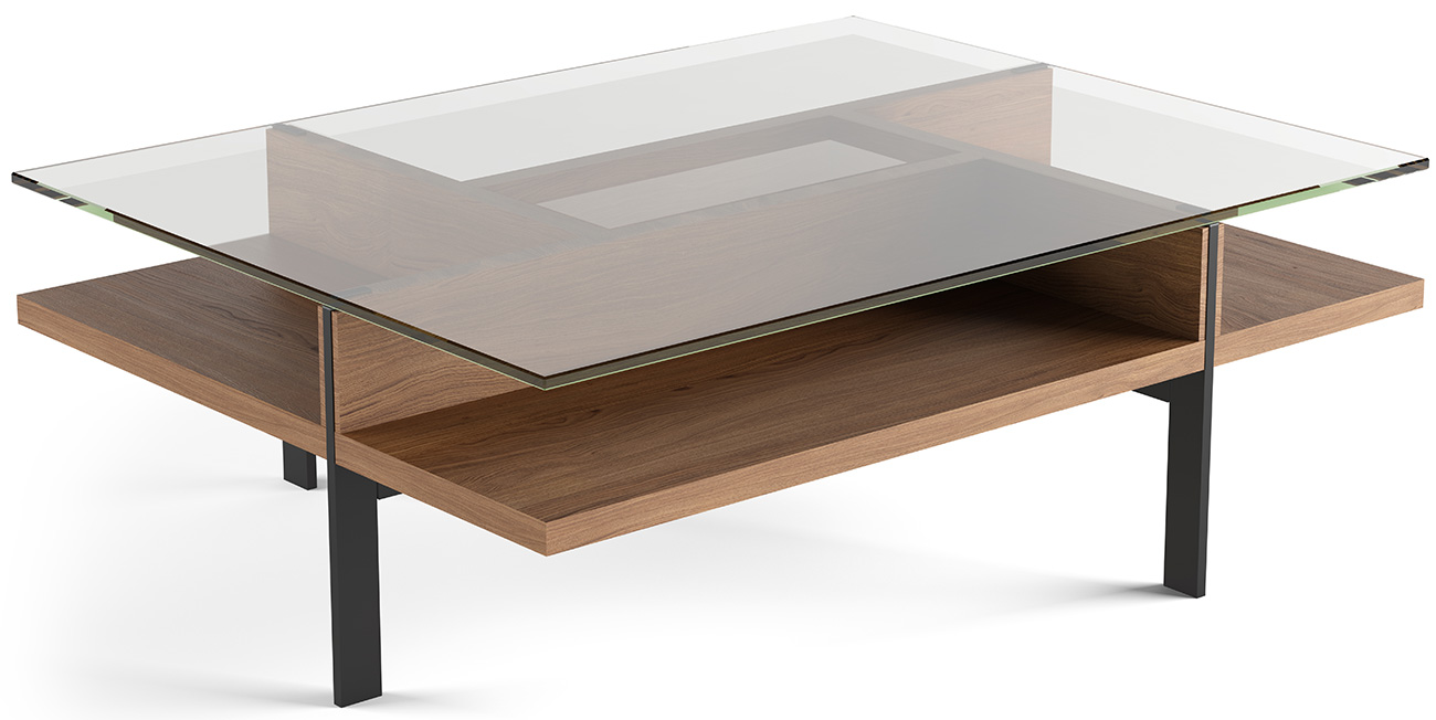BDI Terrace 1152 Rectangular Coffee Table - TERRACE-1152-WL