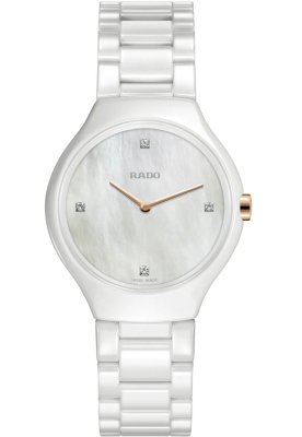 Rado Florence Automatic Watch 39mm with Grey Embossed Dial - R48903103