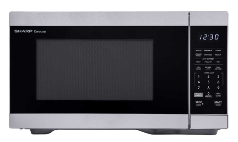 Sharp Countertop Microwave Oven 1.1 Cu. Ft. - SMC1162KSS | Abt