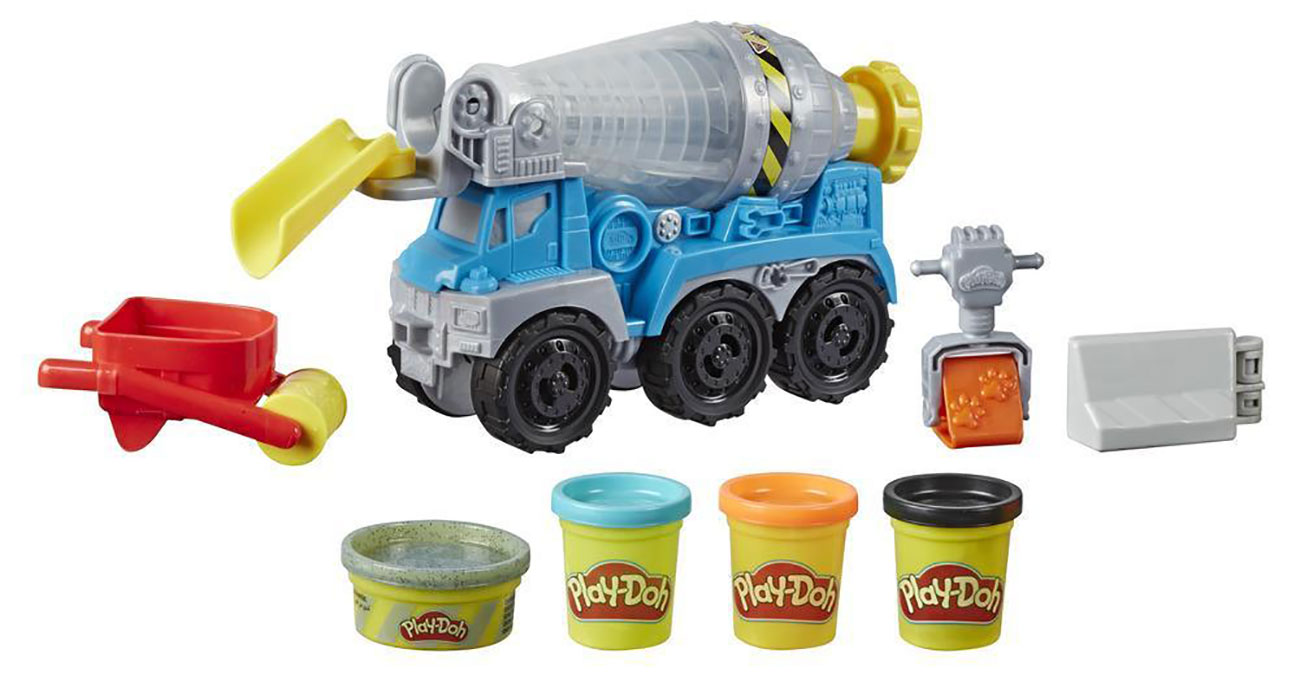 Hasbro Play-Doh Wheels Cement Truck - HSBE6891 | Abt