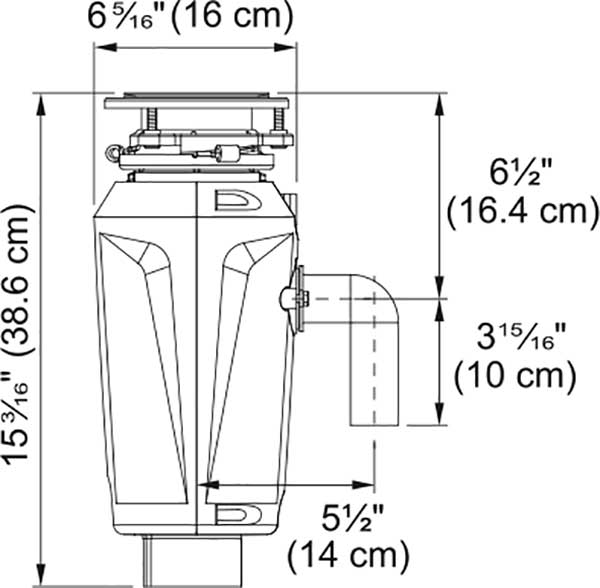 Franke 3/4 HP 2700 RPM Food Waste Disposal - FWDS75 | Abt