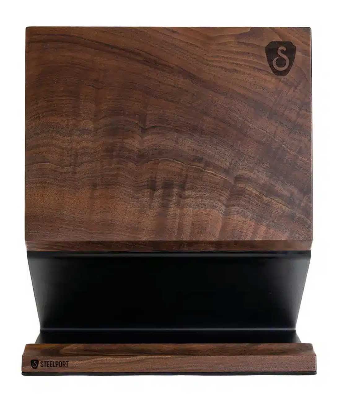 STEELPORT Magentic Knife Block in Brown Finish | Abt