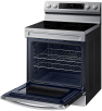 Samsung 6.3 Cu. Ft. Smart Gas Range - NE63A6511SS /AA | Abt
