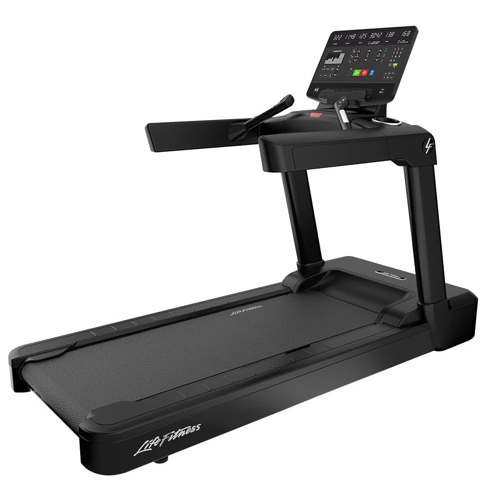 Life Fitness Club Series+ Treadmill - CSTSLBLKLFDOM | Abt