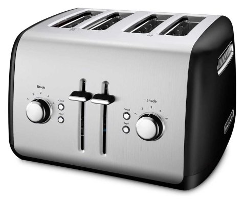 KitchenAid Contour Silver 2-Slice Toaster - KMT2115CU