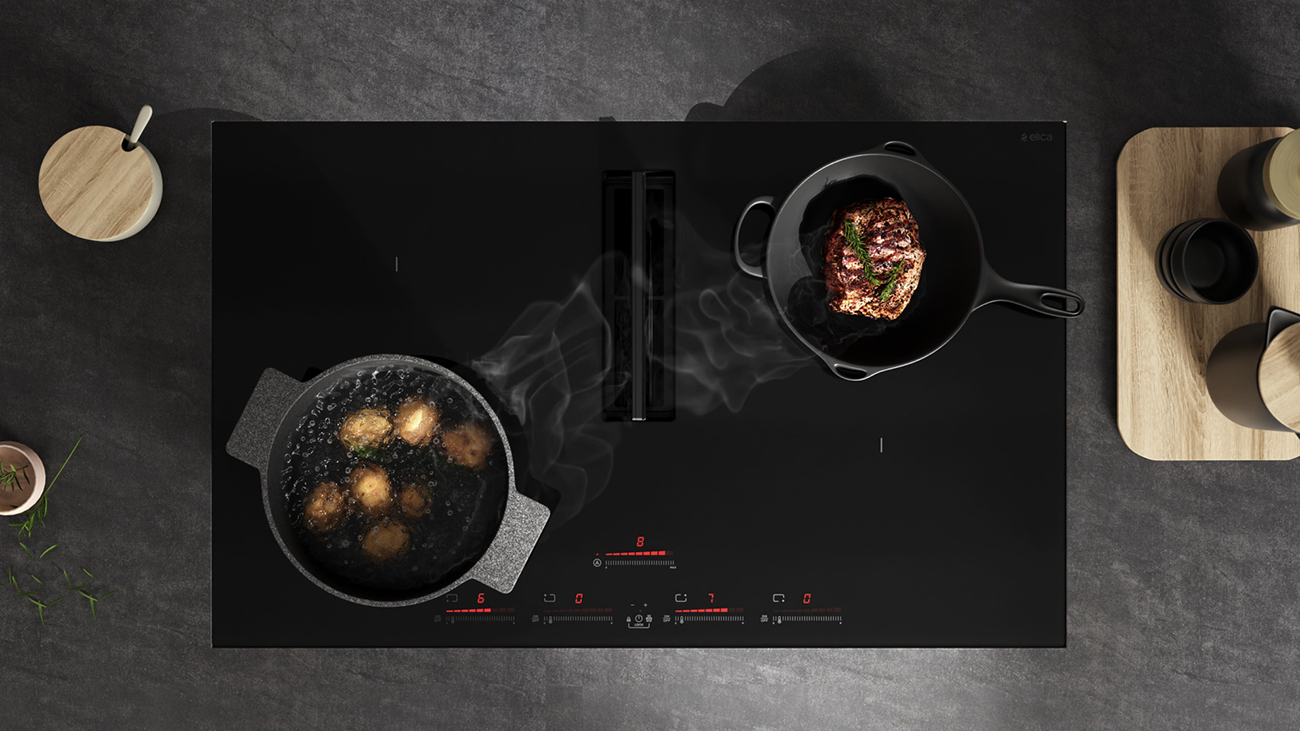 Elica Nikola Tesla Flux 30-Inch Induction Cooktop - ENF430BL | Abt