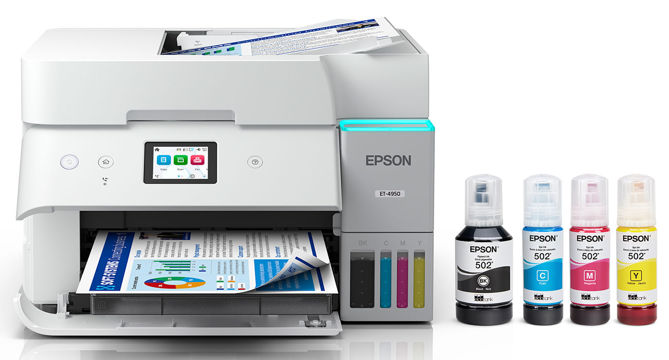 Epson EcoTank ET-4950 Color Supertank Printer - C11CL40202