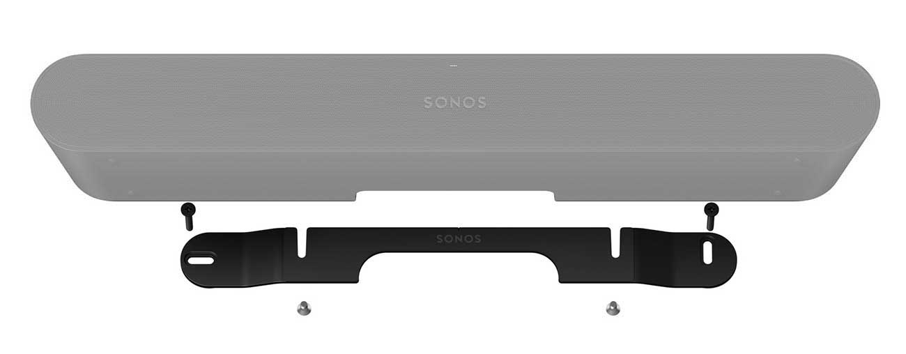 SONOS Ray Wall Mount Black Finish - RAYWMWW1BLK | Abt