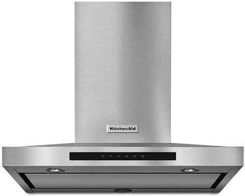 KitchenAid 36" Stainless Canopy Hood KVWB406DSS | Abt