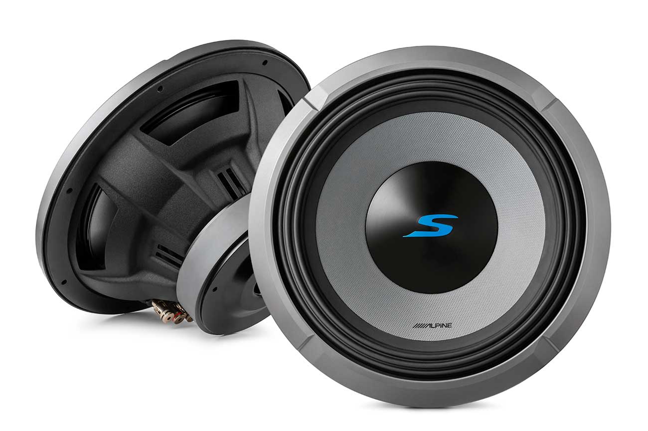 Alpine 12-Inch Dual 4-Ohm Mobile Subwoofer - S2W12D4 | Abt