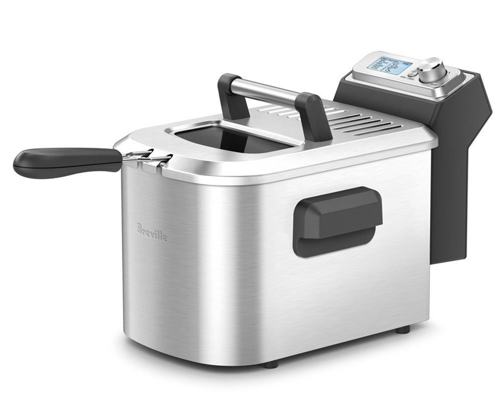 Breville 4-Quart Smart Deep Fryer Stainless Steel | Abt