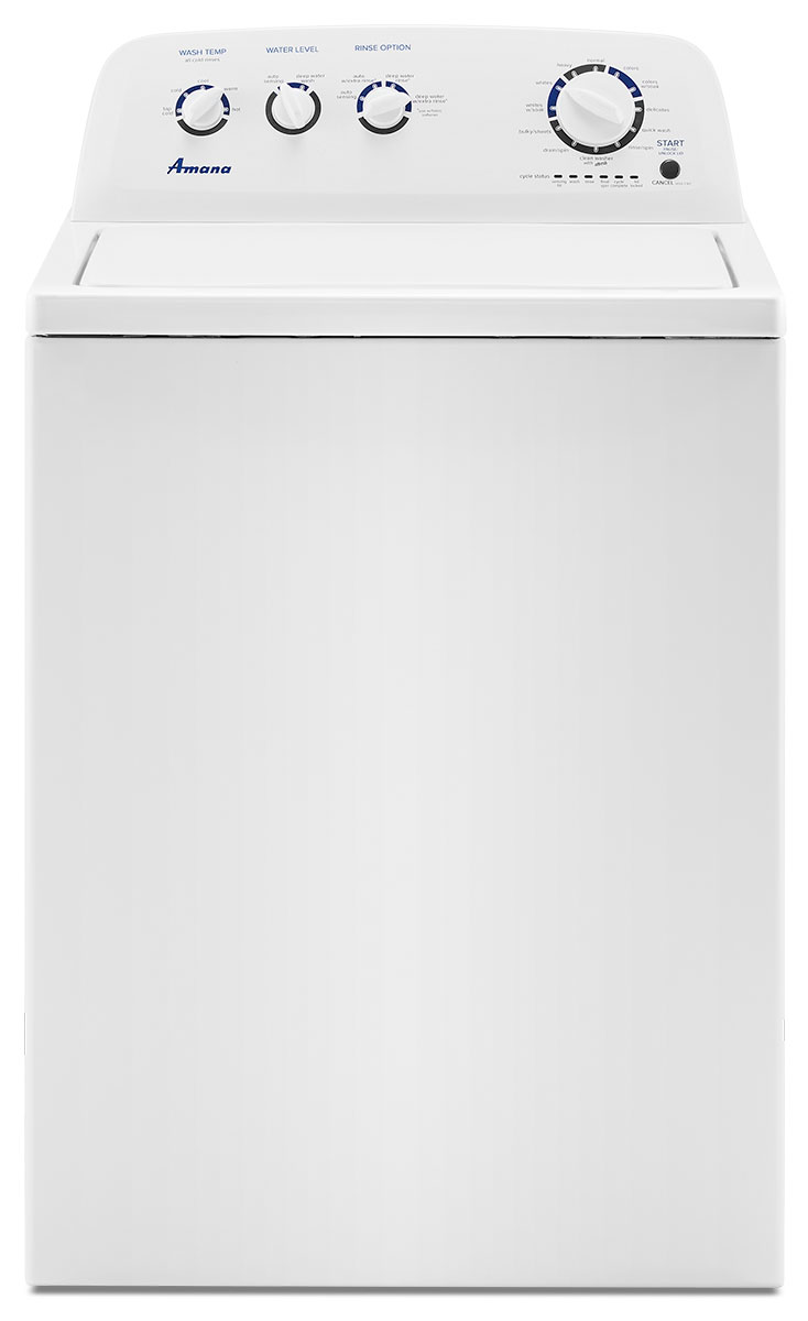 Amana White Large Capacity Top Load Washing Machine | Abt