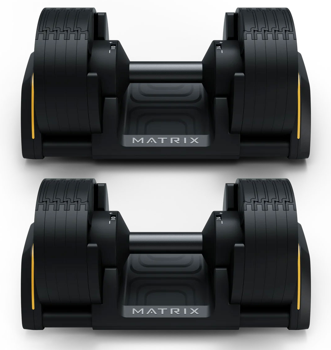 Matrix DB50 50 lb. Adjustable Dumbbells (Pair) - DB50 | Abt