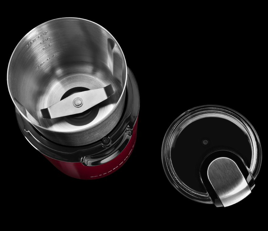 KitchenAid BCG111ER Blade Coffee Grinder in Empire Red | Abt