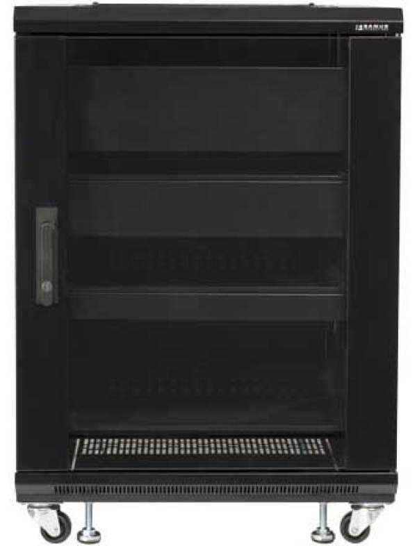 Sanus Audio Component Rack 15U for Home Theaters Black - CFR2115B1
