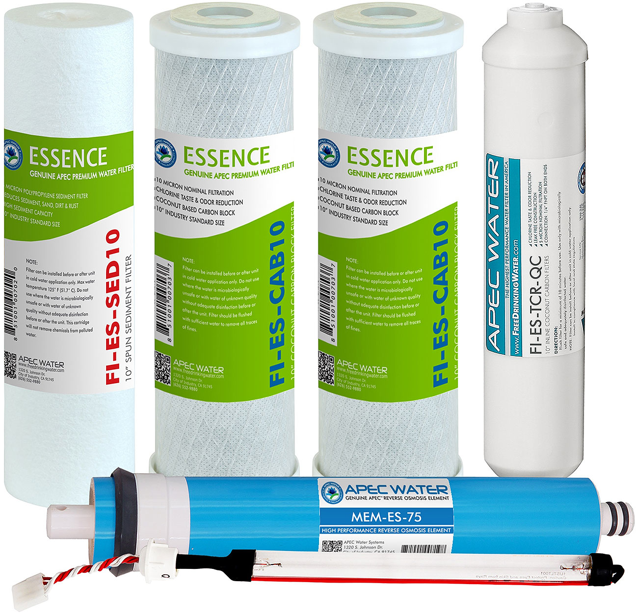 APEC Water Complete Filter Set FILTER-MAX-ESUV | Abt