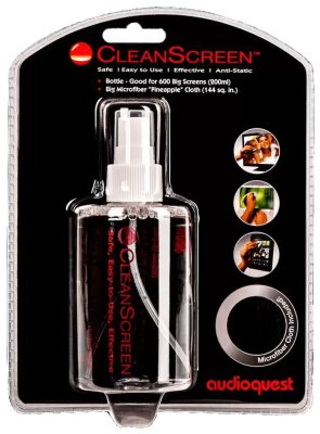 Audioquest Screen Cleaner Kit - CLEANSCREEN6OZWCLOTH | Abt