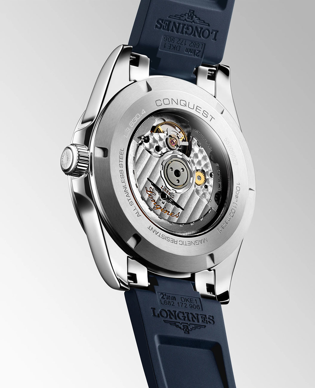 Longines Conquest 41mm Watch Sunray Blue Dial - L3.830.4.92.9