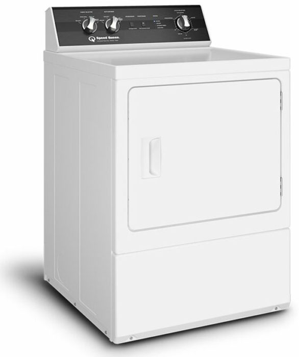 Speed Queen 7 Cu. Ft. White Electric Dryer DR5004WE | Abt