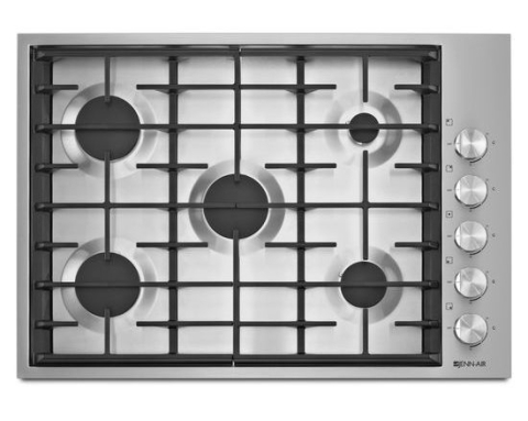 JennAir Euro 36" Stainless Gas Cooktop JGC3536GS | Abt