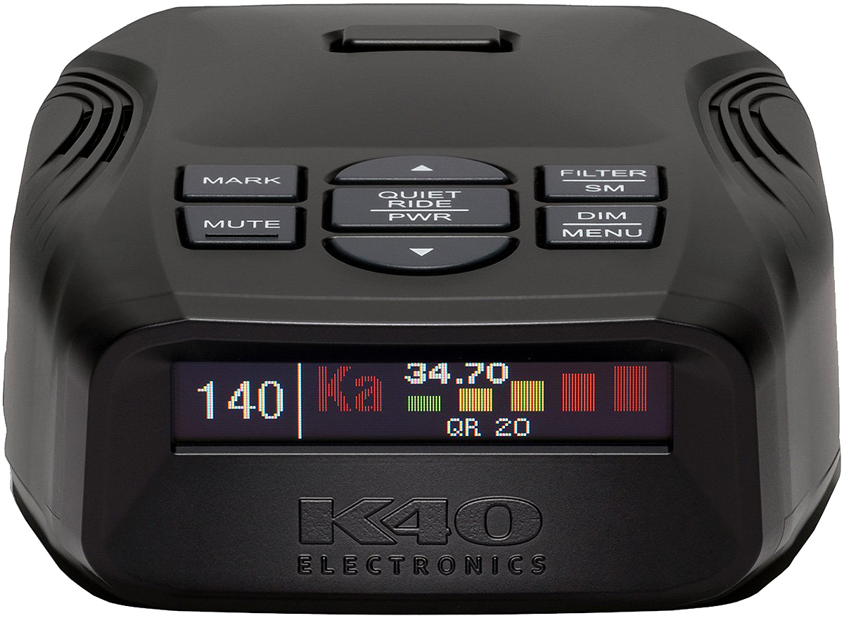 K40 Platinum100 Portable Radar And Laser Detector - K40-100