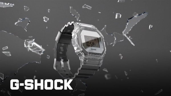 G-Shock Digital Silver Mens Watch - DW5600SK-1