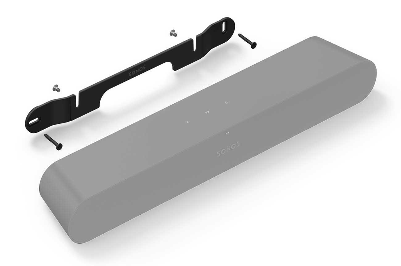 SONOS Ray Wall Mount Black Finish - RAYWMWW1BLK | Abt