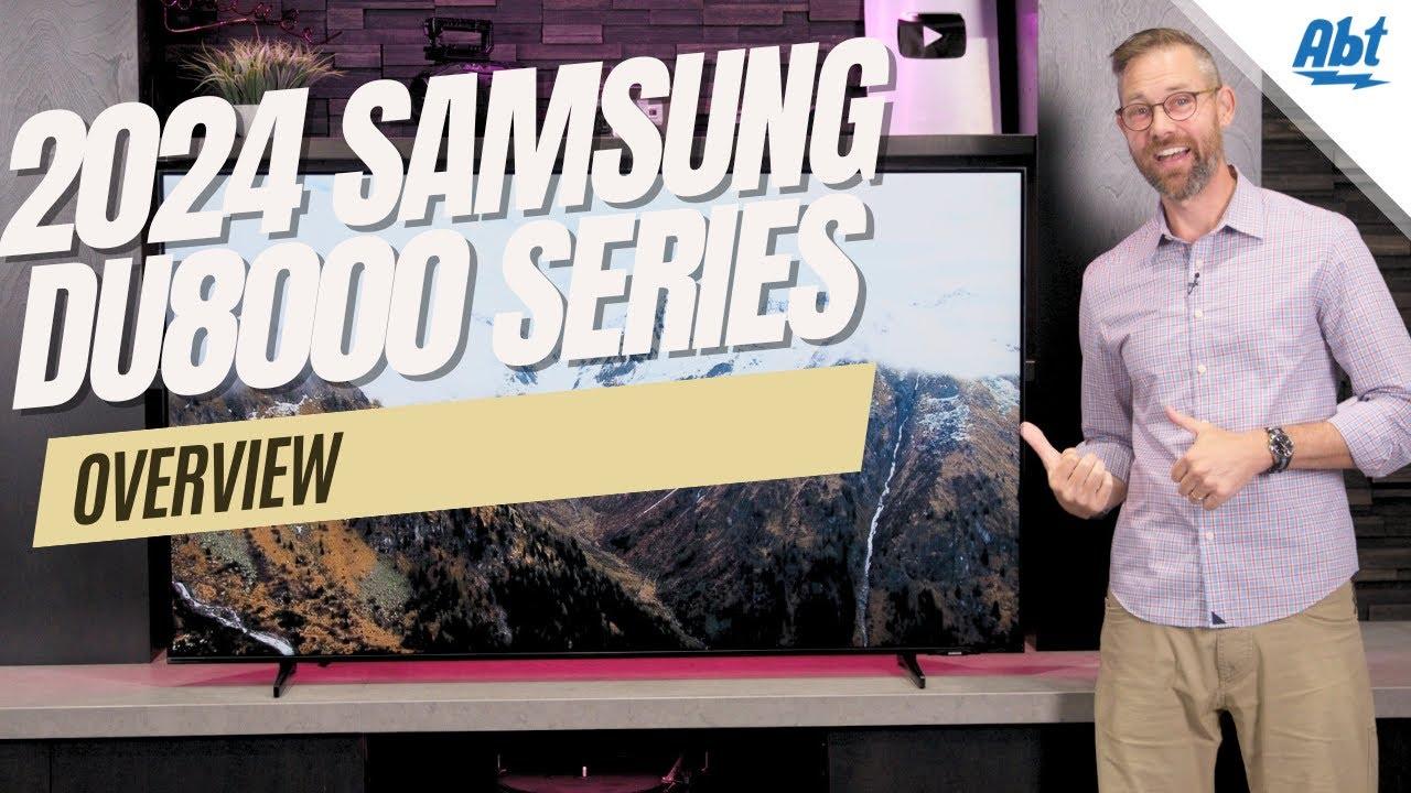 2024 Samsung DU8000 Series 4K Crystal UHD Overview | Abt Videos