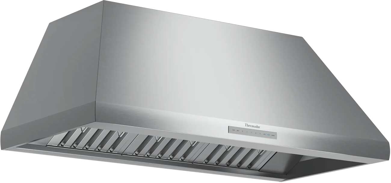 Thermador 48" Stainless Chimney Wall Hood HPCN48WS | Abt