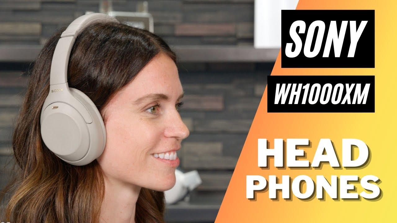 Sony XM4 Wireless Over-Ear Noise-Canceling Headphones | Abt