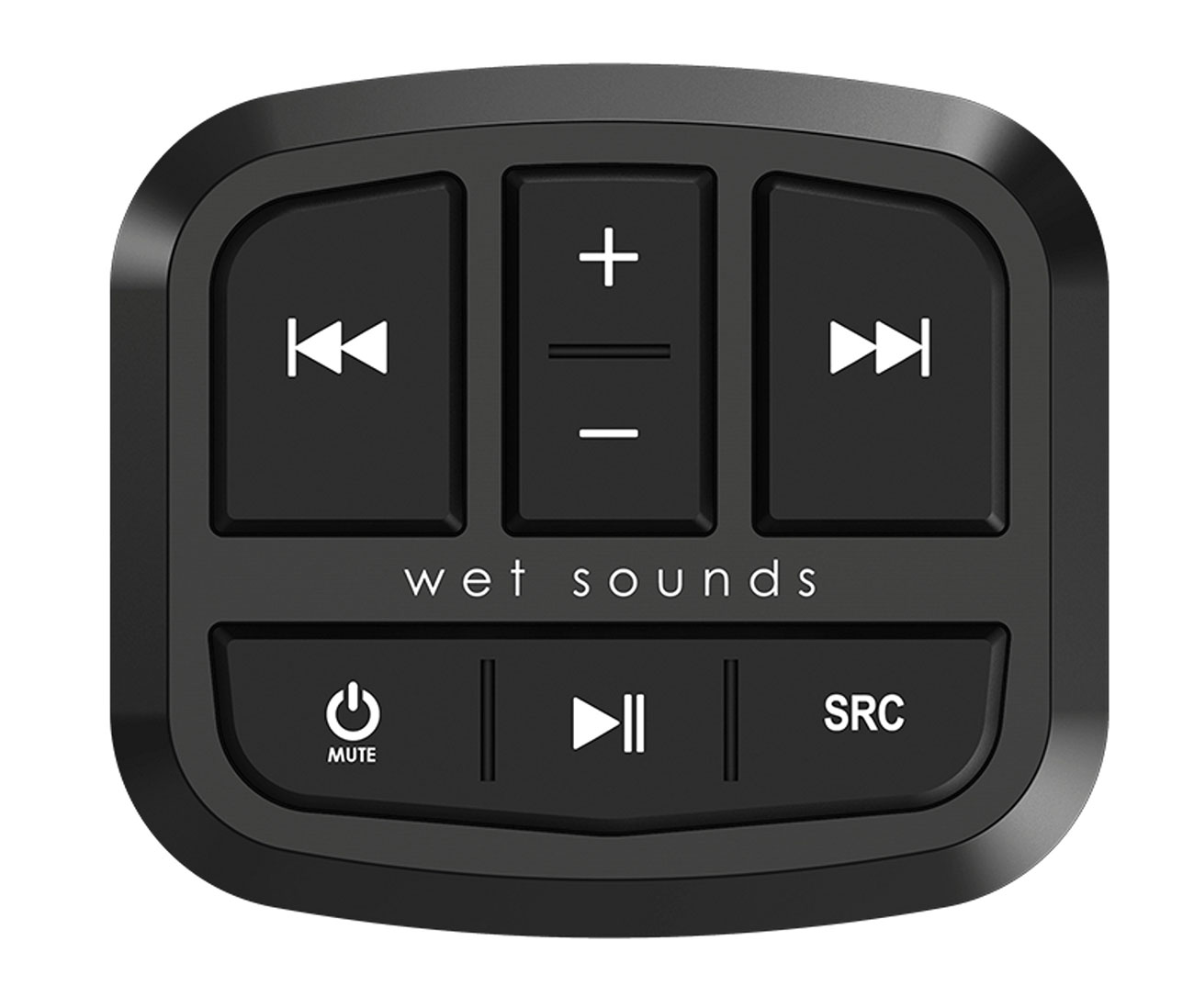 Wet Sounds Black Mini Transom Remote - MC-TR-MINI | Abt