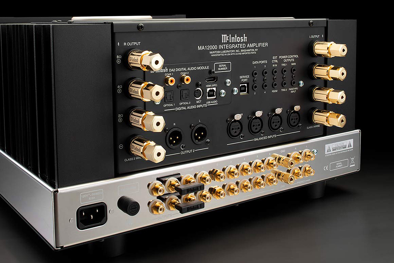 McIntosh 2-Channel Integrated Amplifier - MA12000 | Abt