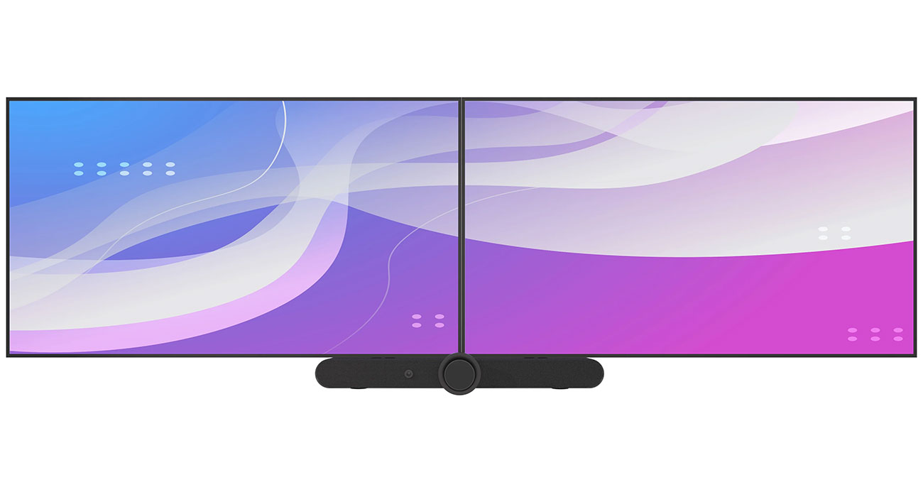 Peerless-AV UC/VC Soundbar Mount Single and Dual Displays - ACC-SB2