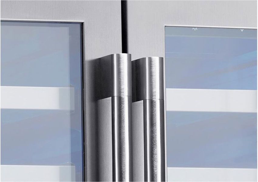 Zephyr Refrigerators - Preserv Pro Handle Kit X2 Stainless Steel ...