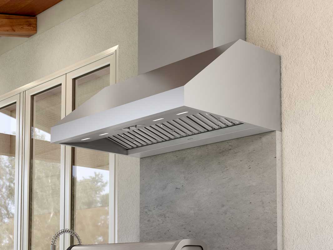 Zephyr Cypress Outdoor Wall Hood 54 Inch in Stainless Steel - AK7854CS