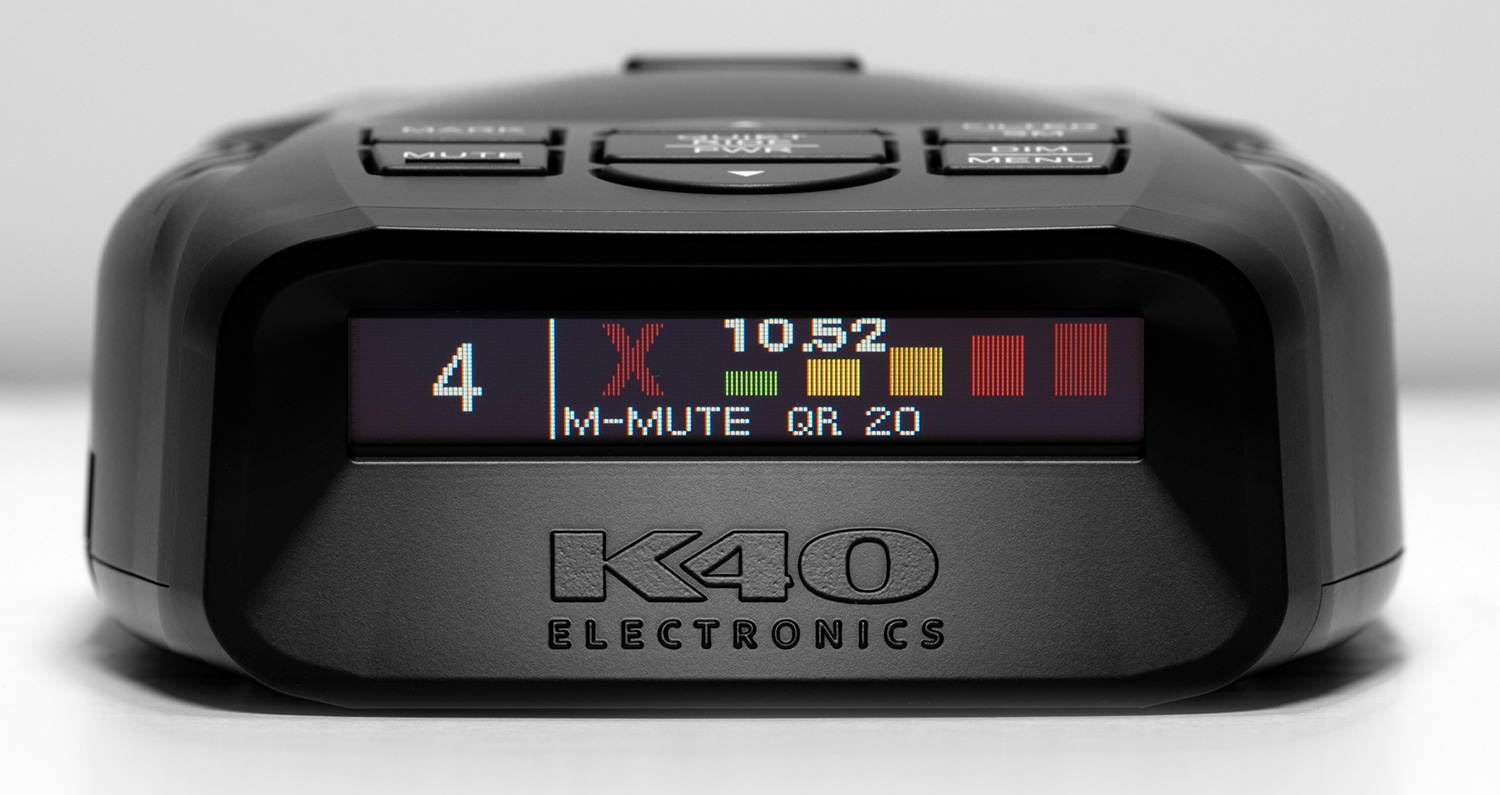 K40 Platinum100 Portable Radar And Laser Detector - K40-100