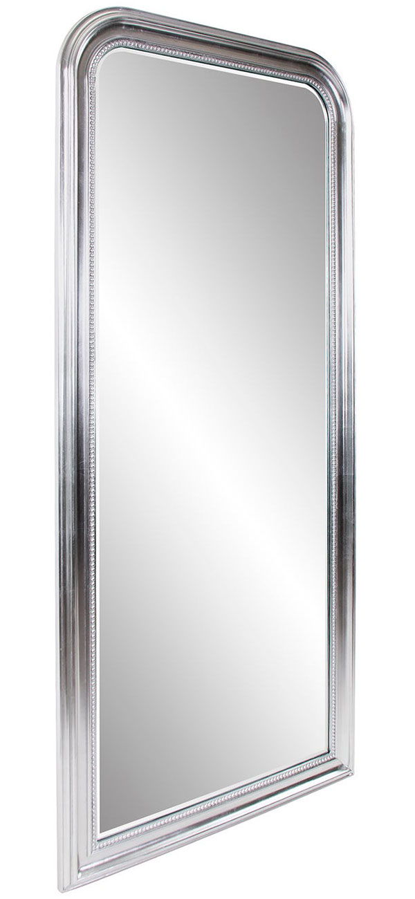 Howard Elliott French Philippe Oversized Mirror In Silver - HE-66059