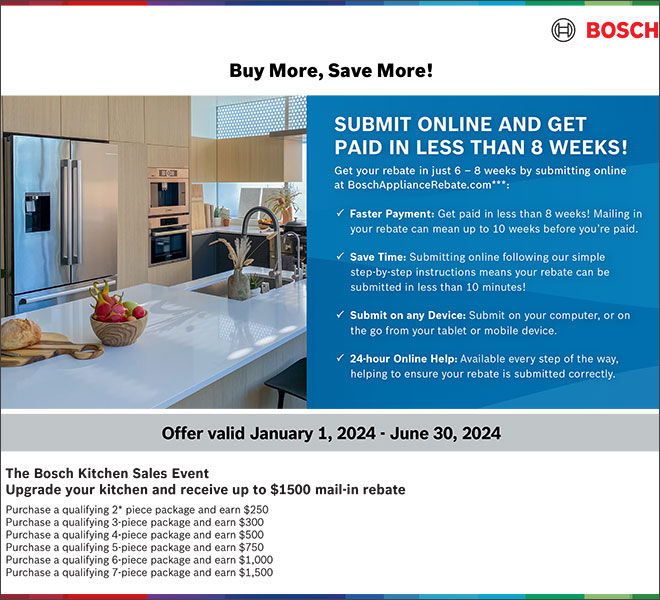 Bosch Appliances: Dishwashers, Refrigerators, Ranges & Laundry | Abt