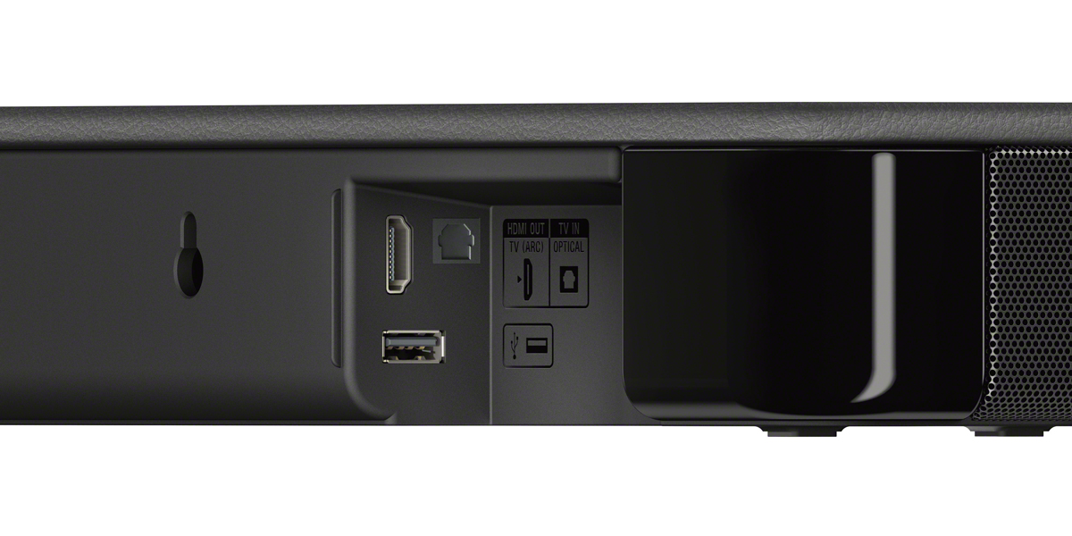 Sony Black 2 Ch Built-In Tweeter Sound Bar - HT-S100F | Abt