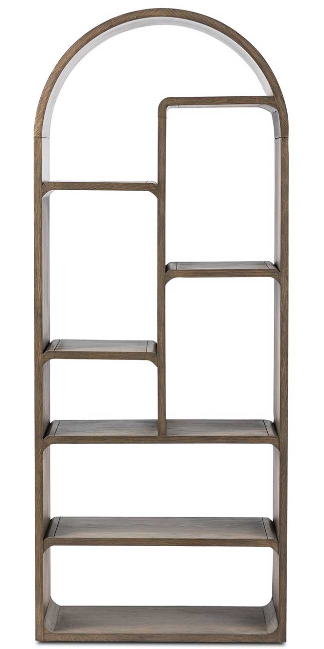 Four Hands Risa Bookcase in Lamont Natural Oak Veneer - 232578-002