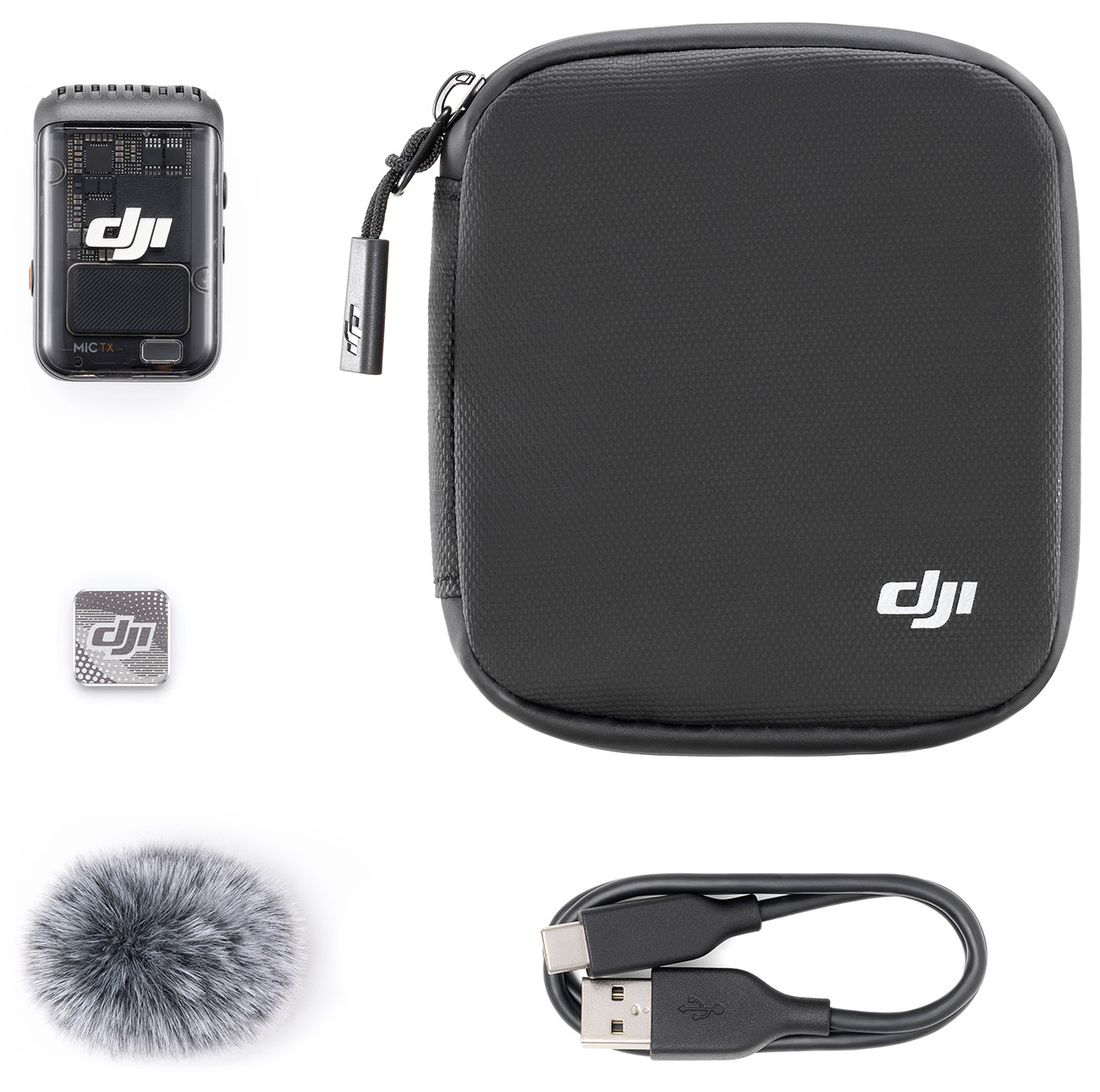 DJI Mic 2 Transmitter in Shadow Black - CPRN0000032801