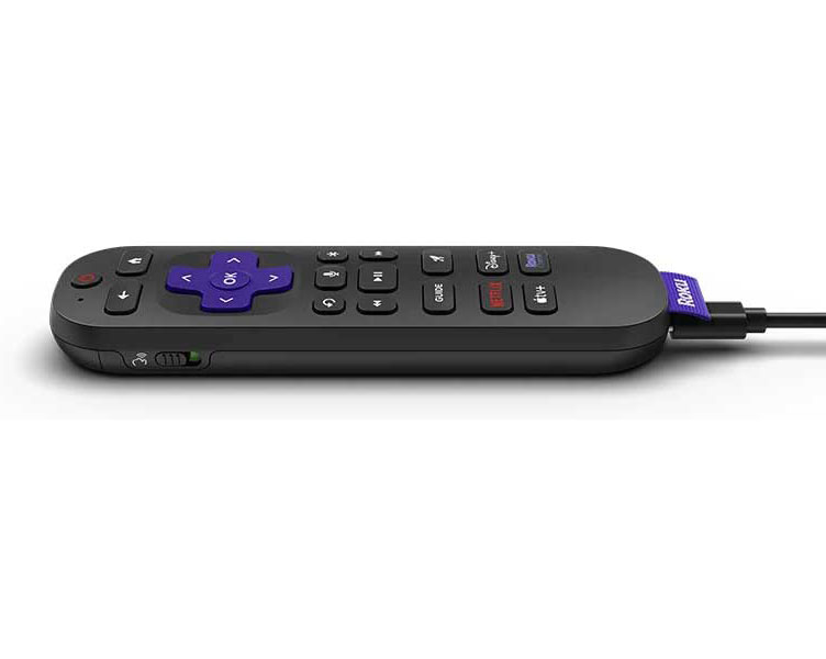 Roku Voice Remote Pro (2nd Ed.) Long-Lasting Battery - RCB1R