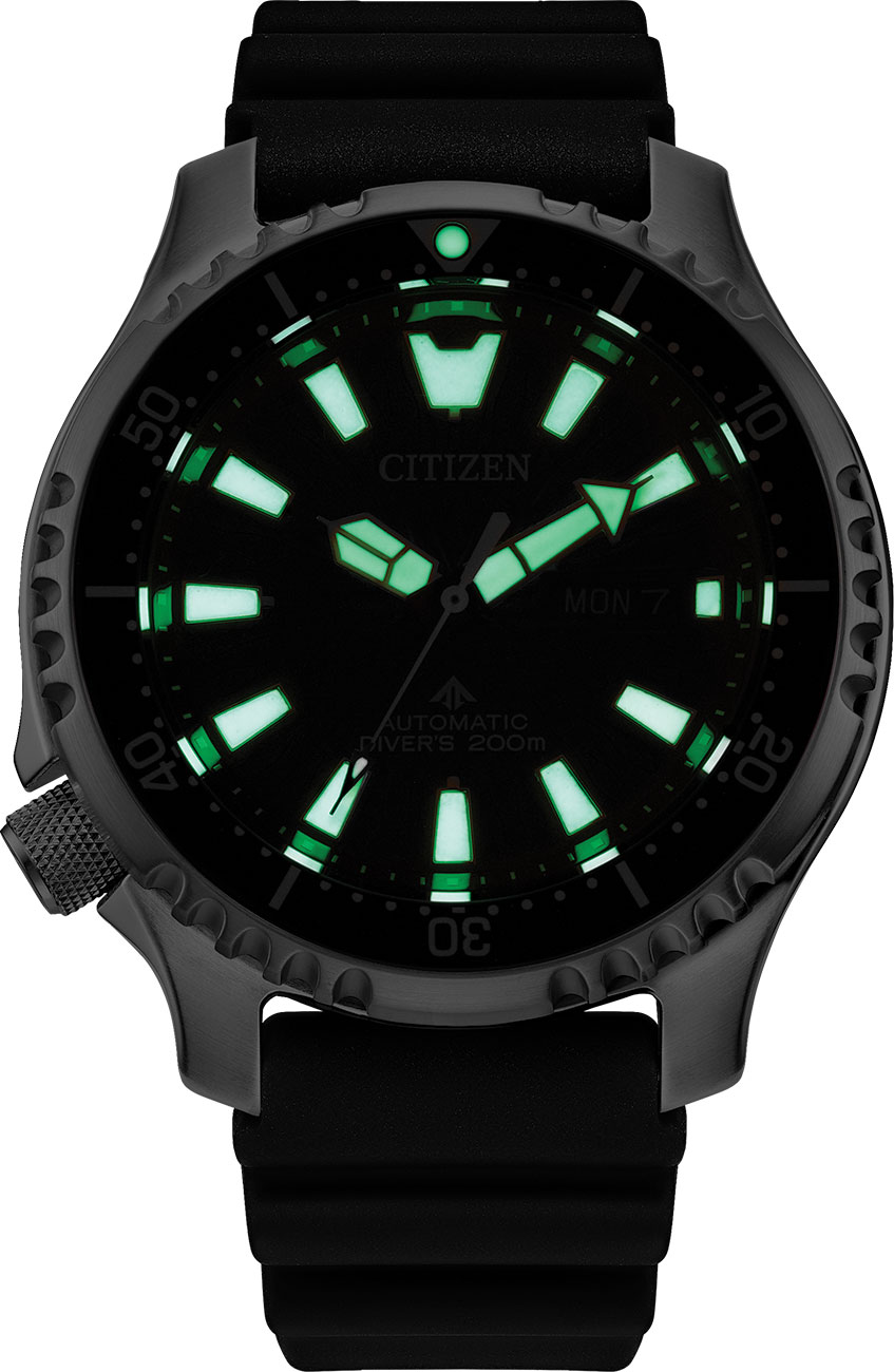 Citizen Promaster Dive Automatic Polyurethane Strap Watch NY0130-08E