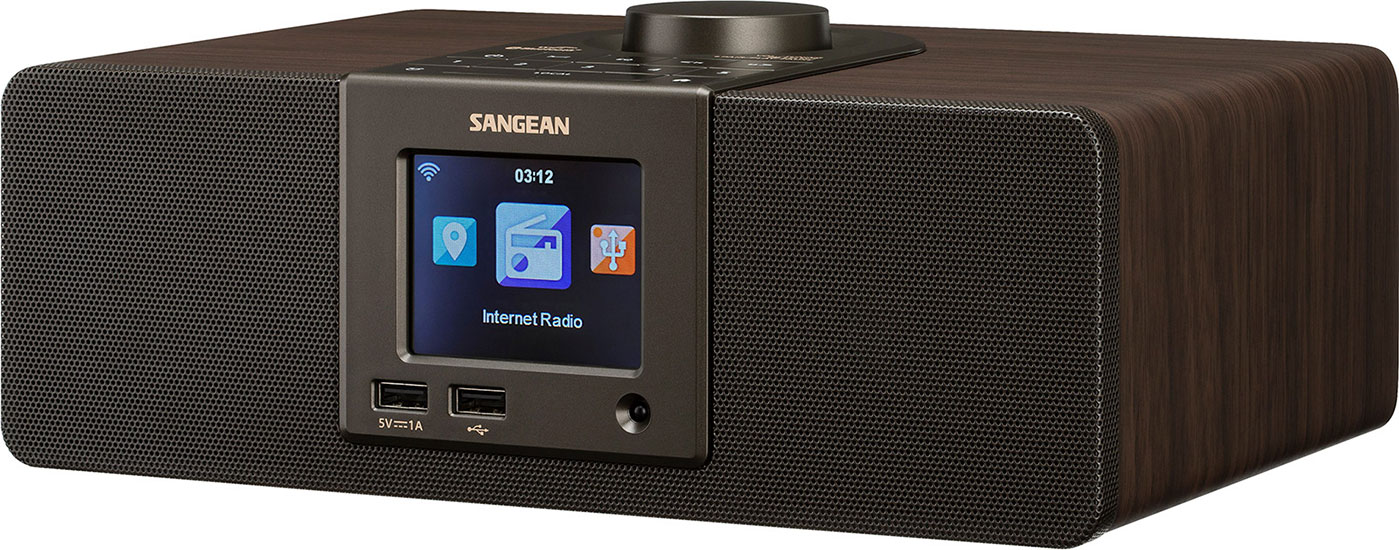 Sangean Cabinet Digital Internet Clock Radio - WFR-32 | Abt